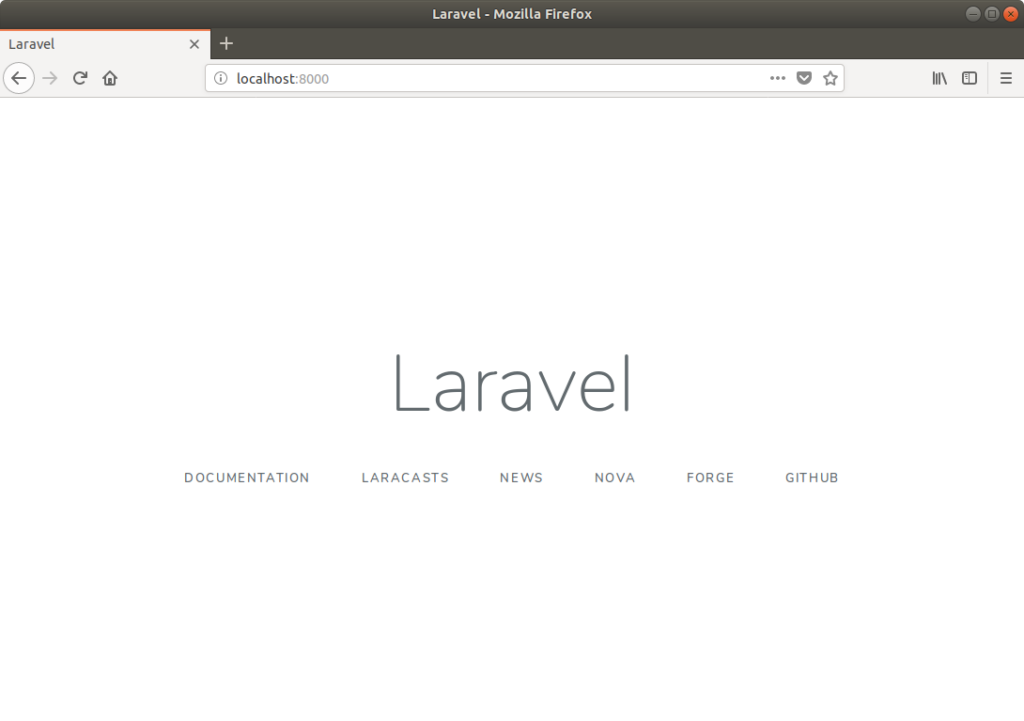 Laravel Dev Environment in Ubuntu 18.04 - SherwinM Blog